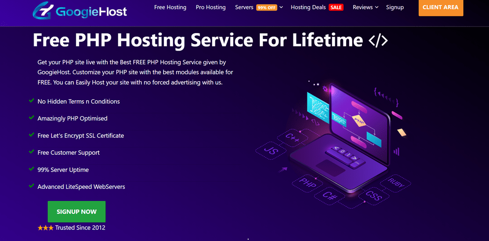 5 Best Free PHP Hosting Providers 2025